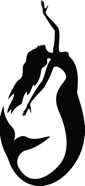 Mermaid Clipart Black And White Free Download On Clipartmag