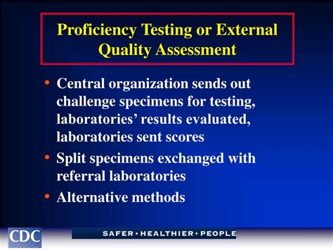 Ppt Developing An External Quality Assessment Eqa Program Powerpoint Presentation Id 4628323