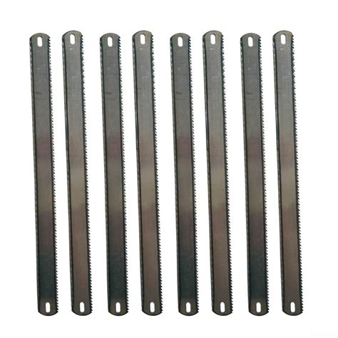 10pcs Double Sided Hacksaw Blade Steel Saw Blade Woodworking Metal Saw