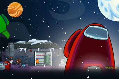 X Resolution Among Us Space Chromebook Pixel Wallpaper Wallpapers Den