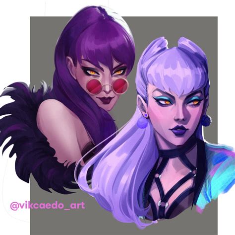 Vikcaedo Evelynn League Of Legends K Da League Of Legends K Da All Out Evelynn K Da