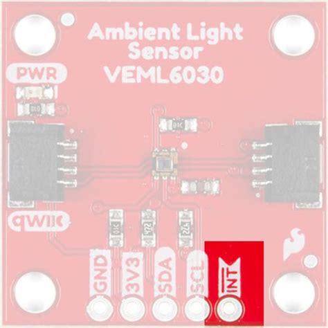 Qwiic Ambient Light Sensor Veml6030 Hookup Guide