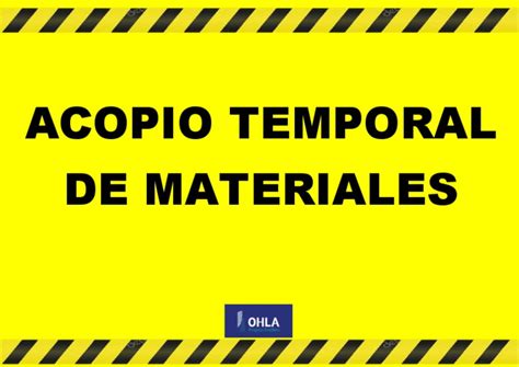 Cartel Acopio Temporal De Materiales Pdf