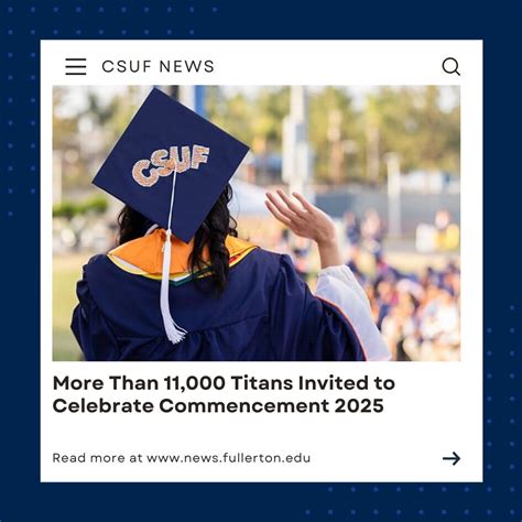 Commencement 2025 Will Welcome 11620 Graduates To Celebrate Their