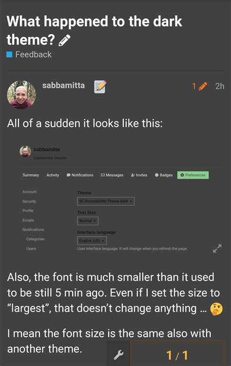 What Happened To The Dark Theme Feedback Discuss Discover