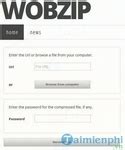Download Wobzip Mới Nhất Công Cụ Giải Nén Trực Tuyến Taimienphivn