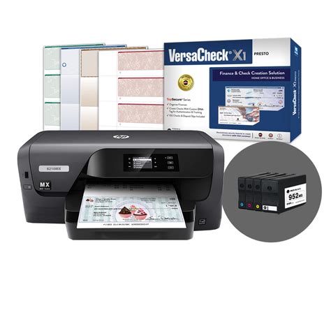 Versacheck® Hp Officejet 8210 Mxe Micr Color Check Printer And Versach