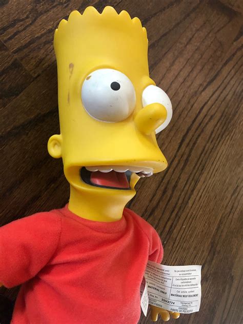 The Simpsons Bart Interactive Talking Doll Etsy