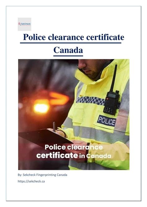Ppt Unveiling The Singapore Police Clearance Certificate Your Key To New Opportunities