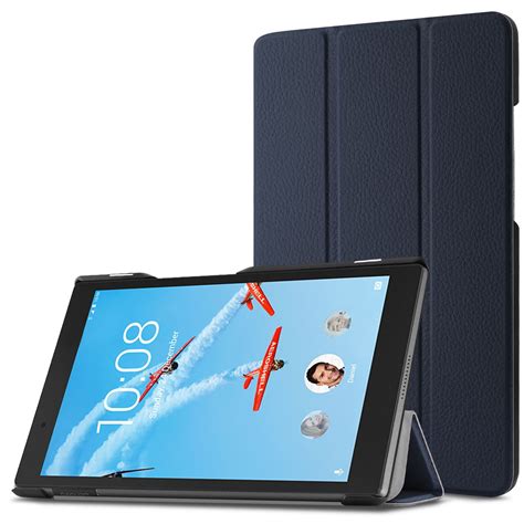 Infiland Cover For Lenovo Tab Inch Release Tablet Slim Lightweight Stand Case Navy