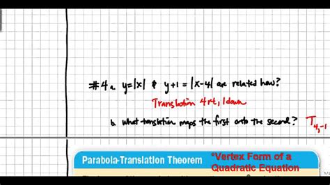 Aa 6 3 Graph Translation Theorem Youtube Aa 6 3 Graph Translation Theorem Youtube