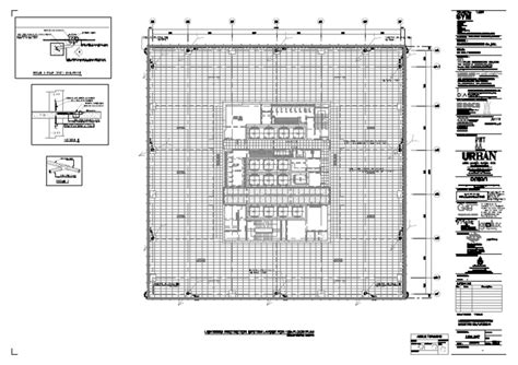 Ae014051 Lightning Protection System Layout For 18thfloor Plan Pdf