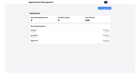 Admin Interface Free React Tailwind Component