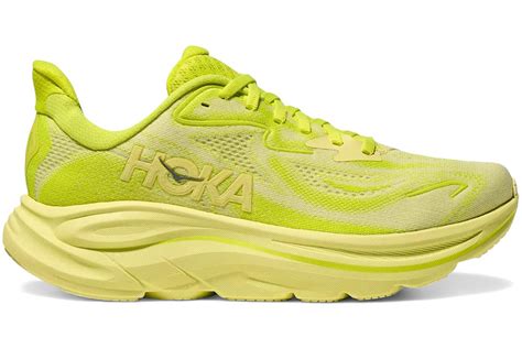 Hoka One One Clifton 10 Neon Citrus Sunlight Womens 1162031 Nss Us