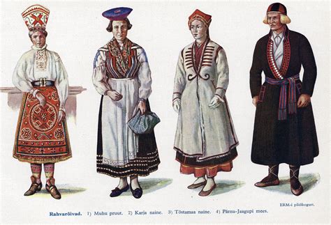 Eesti Rahvarõivad Ee 2 Estonians Wikipedia Estonian Clothing