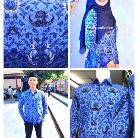 Kain Batik Korpri Terbaru Lazada Indonesia