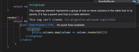 doesn t detect closed tag when it doesn t see · issue 161 · runem lit