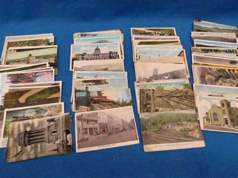 Over 75 Used And Unused Postcards Cancelation Dates Range From 1907