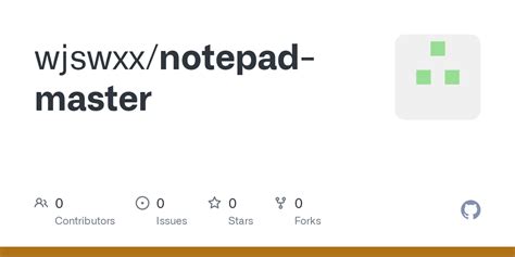 github wjswxx notepad master