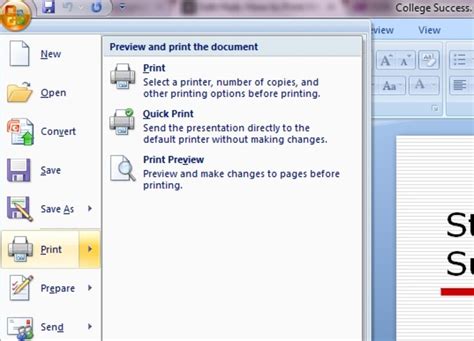 how to print handouts with notes using powerpoint 2007 hubpages