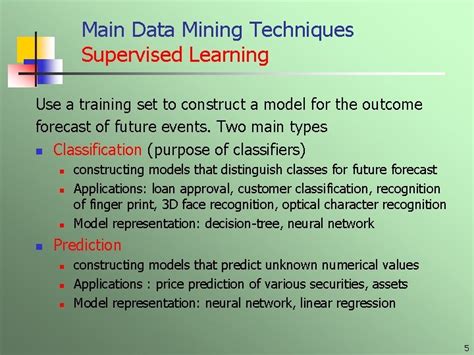 Classification And Prediction Data Mining Concepts And Techniques