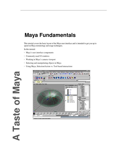 Autodesk Maya Tutorial Maya Fundamentals Rendering Computer