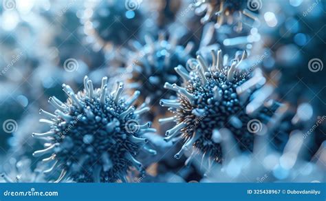Virus Viral Disease Caused By Pathogenic Viruses Model Close Up