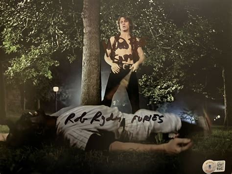 The Warriors Michael Beck And Rob Ryder Furies Signed Photo Bas Witnessed