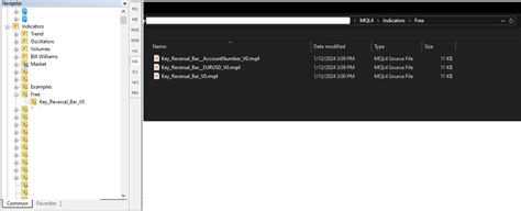 Why Can Not See Indicators In Indicator Folder Metatrader Mql4 And Metatrader 4 Mql4
