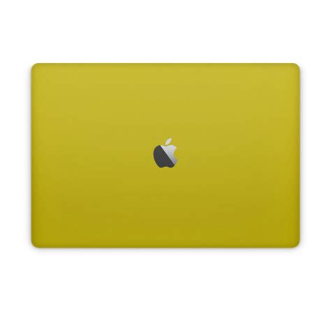 Macbook Pro 15 2018 2019 Bitter Yellow Skin Wrapitskin The