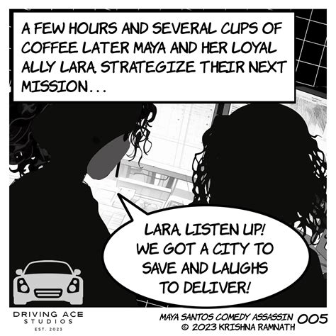 Maya Santos Comedy Assassin 005 Rcomics
