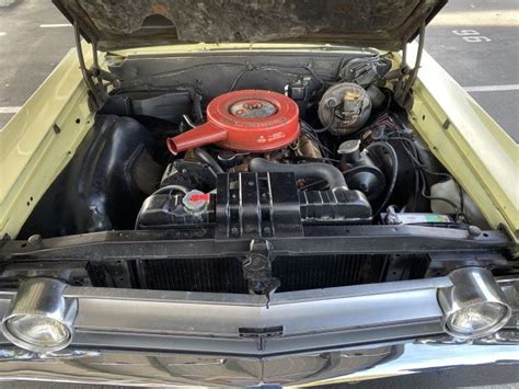 1964 Oldsmobile Cutlass F85 Engine Compartment