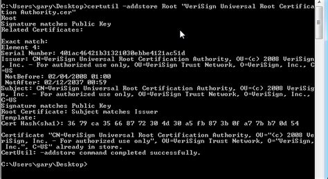 Windows 7 Certification Issues