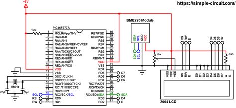 BME Pressure Temperature And Humidity Sensor With PIC MCU