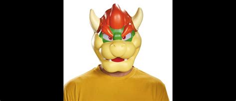 Adult King Koopa Bowser Super Mario Villain Halloween Plastic Etsy