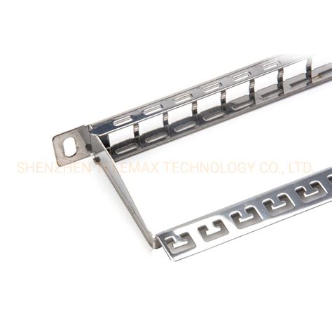 Telemax 05u 19 Inch 24 Port High Density Patch Panel Stp Panel And