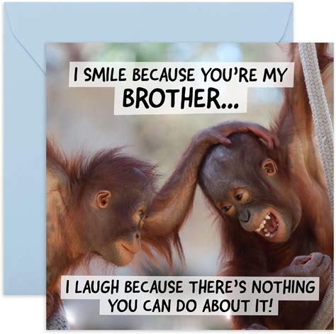 Central 23 Birthday Card For Brother Funny Brother Birthday Card For Him Gag