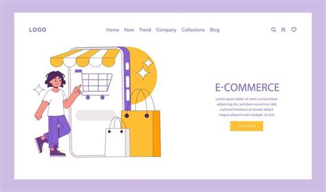 E Commerce Background Vector Art Icons And Graphics For Free Download