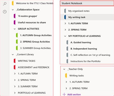 Enhancing And Developing The Use Of Onenote Class Notebook Beyond The