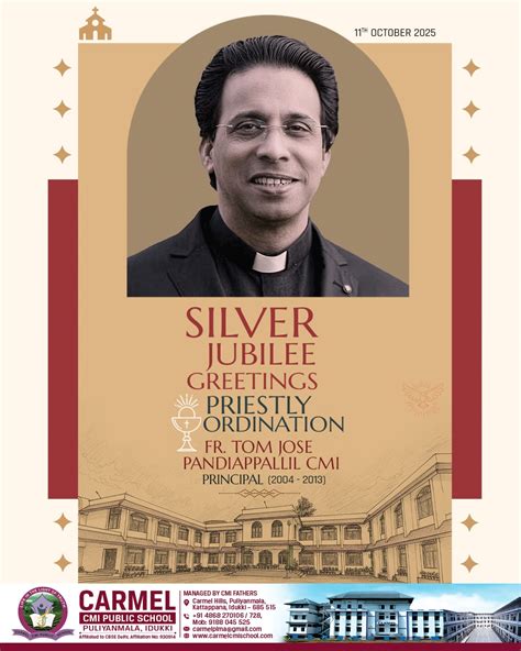 Silver Jubilee Carmel Cmi Public School Puliyanmala Facebook