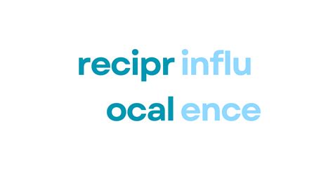 The Importance Of Reciprocity In Communication Reciprocal Influence The Importance Of Reciprocity In Communication Reciprocal Influence