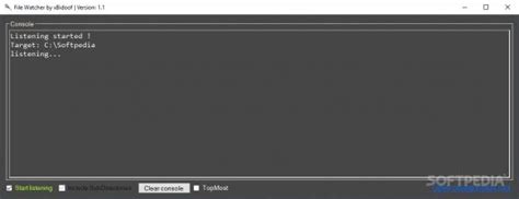 FileWatcher Download Softpedia