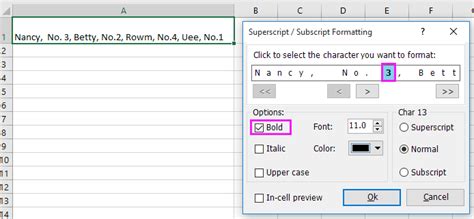 How To Bold Part Of Text String In A Cell In Excel