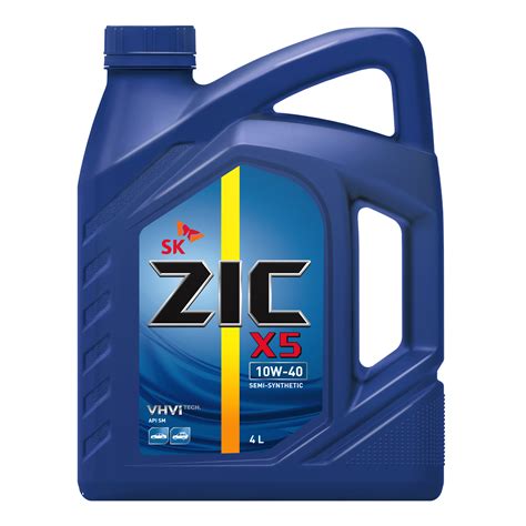 Олива ZIC X5 10W-40 4л – ZIC – преміальні моторні оливи та мастильні ...