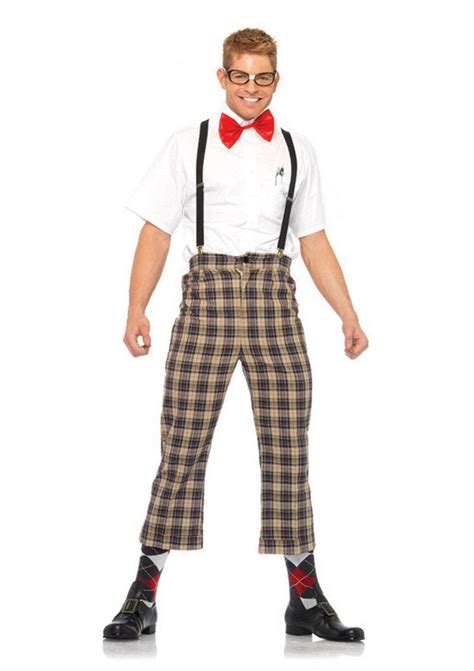 Description 85033 4 Pc Nerdy Ned Includes High Water Plaid Pants