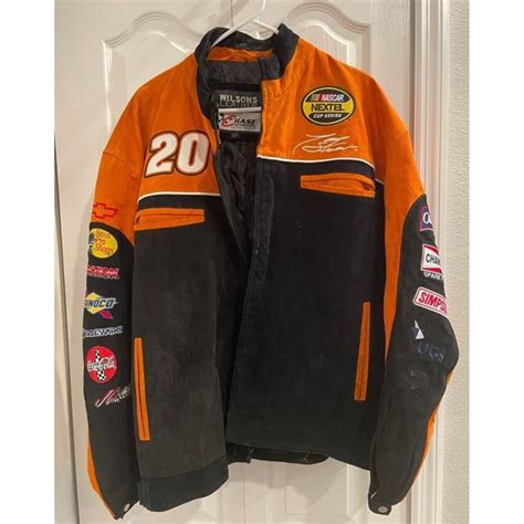 Wilsons Leather Jackets And Coats Vintage Tony Stewart 2 Nascar Home