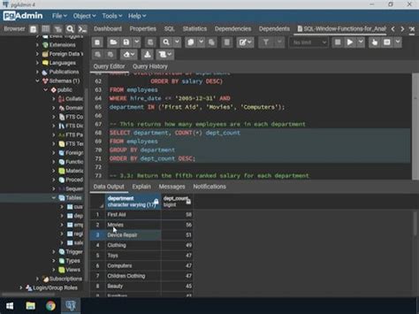 Sql Window Functions For Analytics