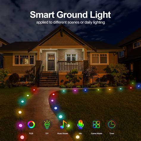 Smart Outdoor Ground Lights Vesync Store