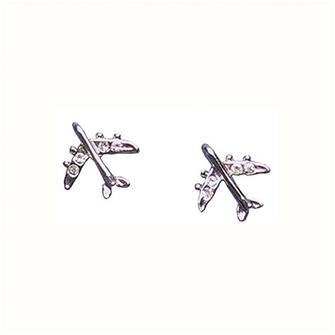 Silver Crystal Jet Earrings Born Products Born Products