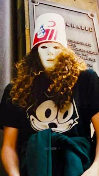 Bucketheads Mask Falls Off 😮😂 Guitar Music Buckethead Shorts